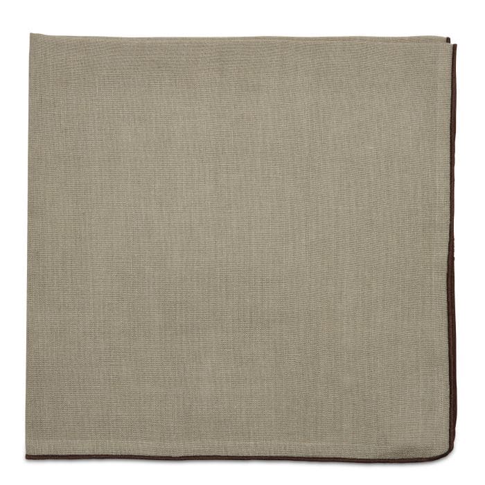 Espresso Edge Napkin | Deborah Rhodes